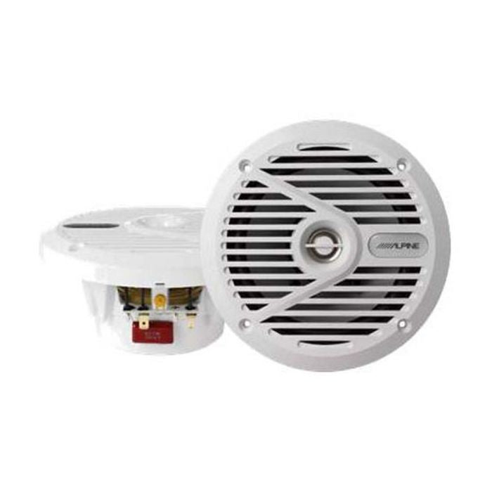 Alpine SPS-M601W - 16.5cm 2-Way Coaxial Speaker Marine Speakers – Car Technology and Performance