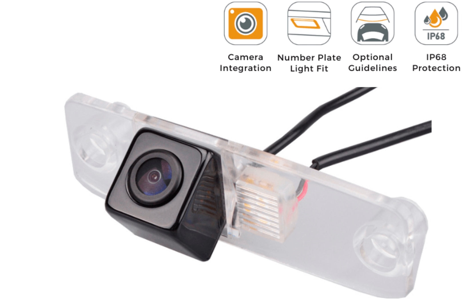 Hyundai Accent Reverse View Rear Number Plate Light Camera (NTSC) – Car ...